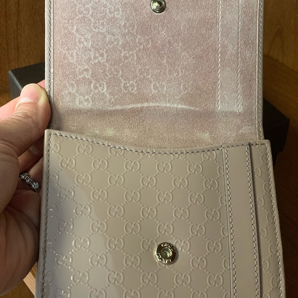 Gucci Guccissima Patent Leather Wallet - Gem